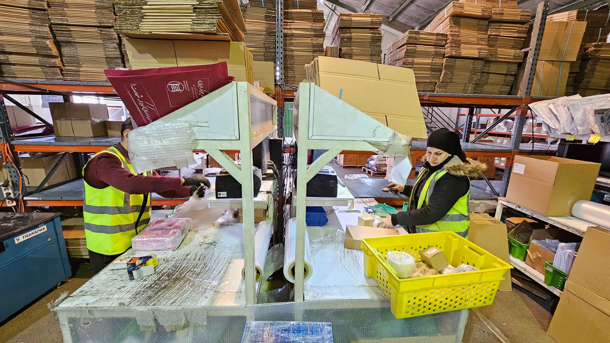 روناد | سامانه هوشمند انبارداری، پردازش و آماده‌سازی و ارسال